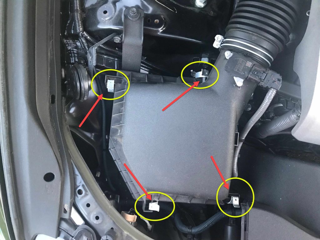 2013-2018 Lexus GS 350 Air Filter Replacement Procedure - Webcommand.net