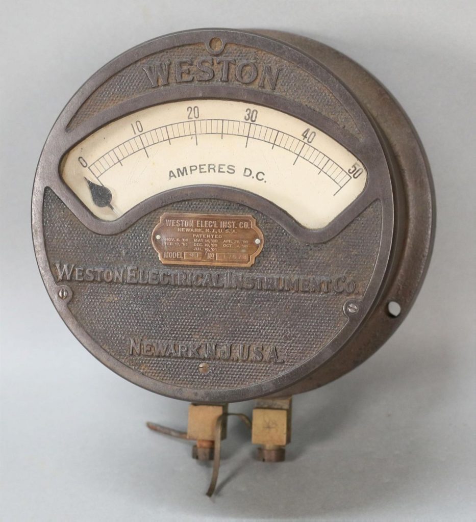 July Auction Finds - Weston Electric Model 24 Amp Meter & More ...